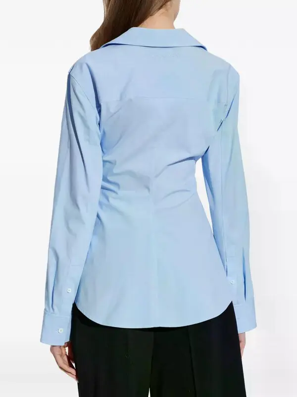 Alexander Wang Gathered Bust Shirt - Blue