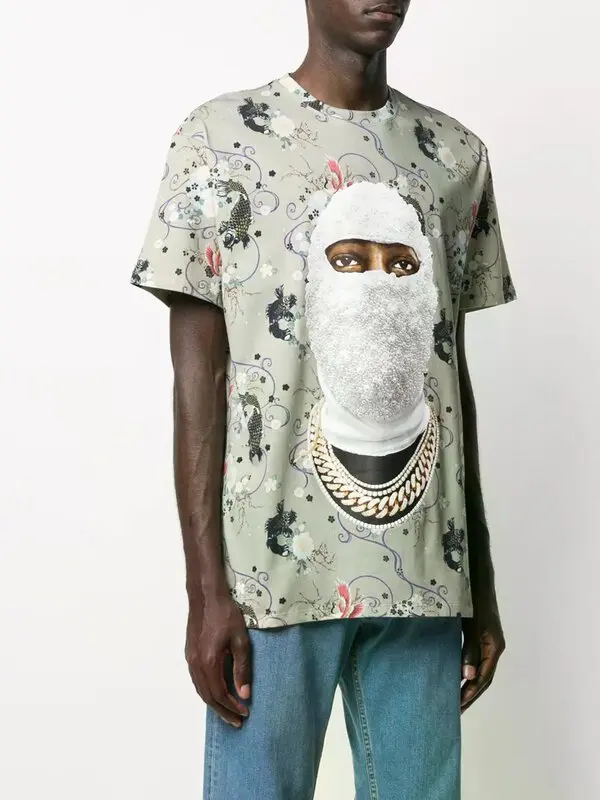 IH NOM UH NIT Face Print T-shirt