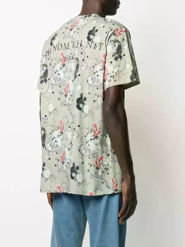 IH NOM UH NIT Face Print T-shirt