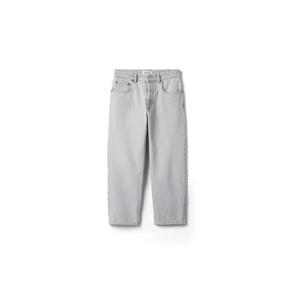 Miu Miu Five-pocket Straight Fit Jeans - Grey