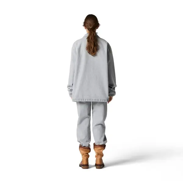 Miu Miu Five-pocket Straight Fit Jeans - Grey