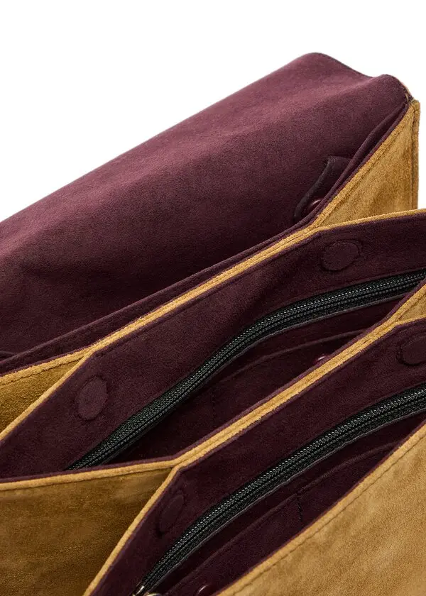 METIER Large Suede Jewellery Pouch