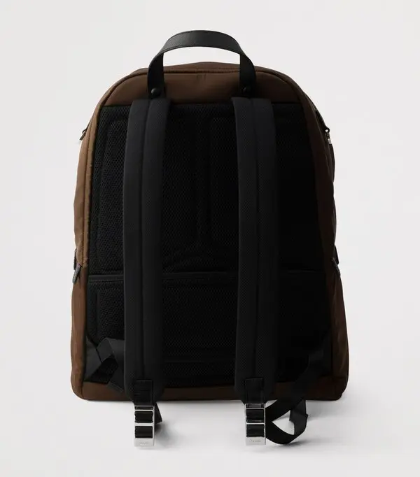 Prada Re-nylon And Saffiano Leather Backpack