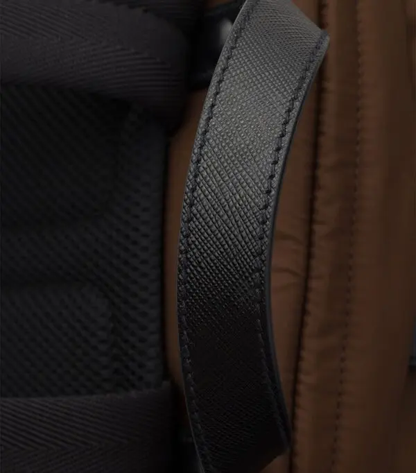 Prada Re-nylon And Saffiano Leather Backpack