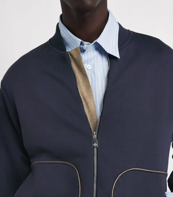 Jacob Cohen Sea Island Cotton Bomber Jacket