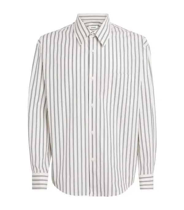 Sandro Cotton Stripe Shirt