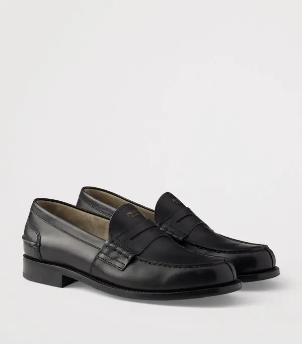 Prada Leather Loafers