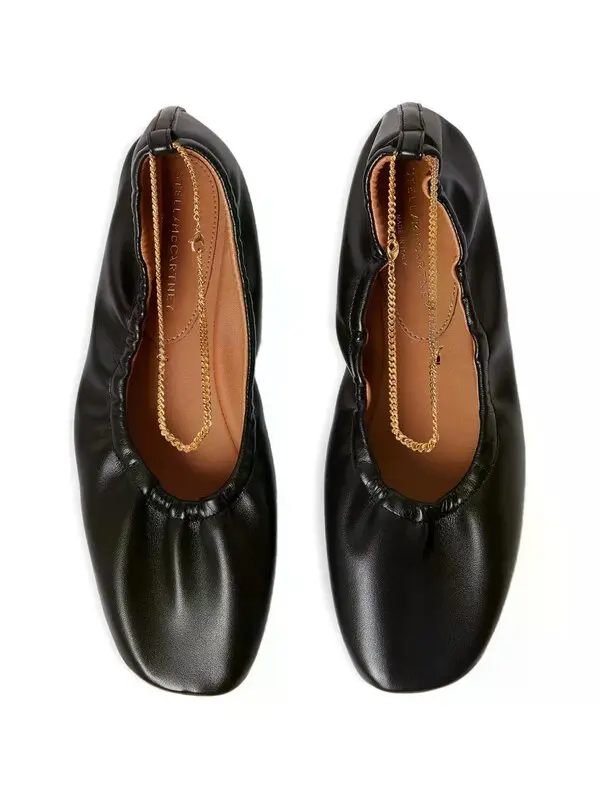 Stella McCartney Chain Strap Ballet Flats