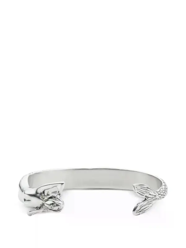 MAISON MARGIELA Tone Mermaid Cuff Bracelet - Silver