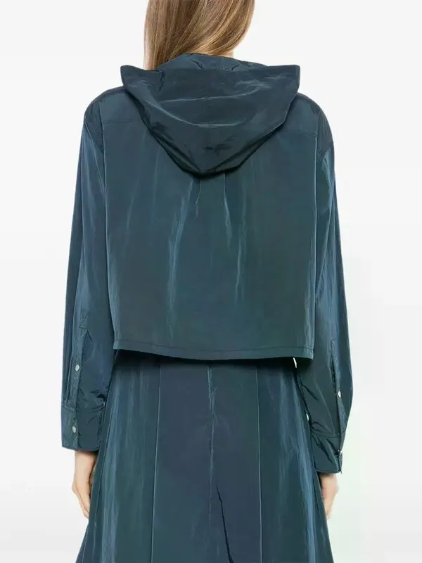 AGNES B. Hooded Nylon Jacket
