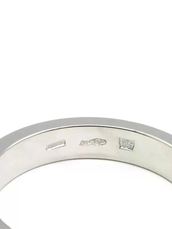 BVLGARI 18k White Gold B.zero1 Diamond Ring