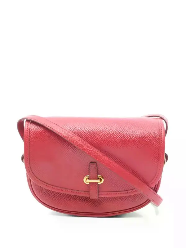 Hermès 1992 Balle De Golf Shoulder Bag - Red