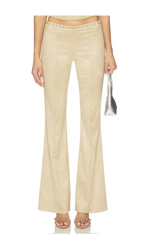 I.AM.GIA Zephyr Suede-effect Trousers