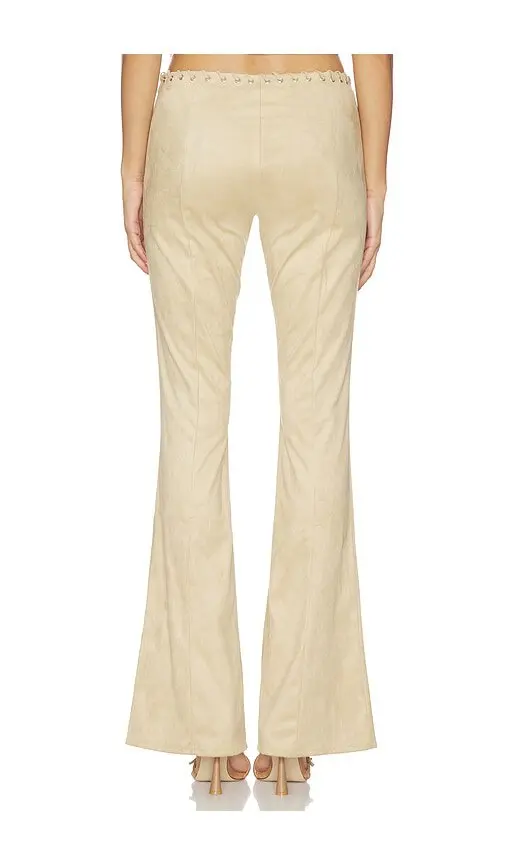 I.AM.GIA Zephyr Suede-effect Trousers
