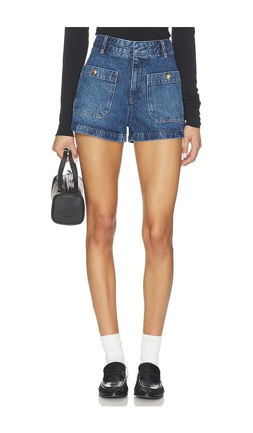 FRAME The Cruise Short In Denim