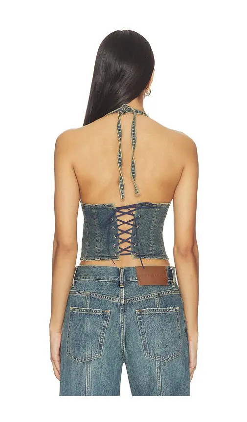 TIGER MIST Riona Denim Top