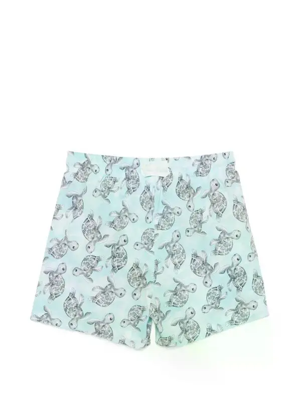 Emporio Armani Turtle Print Swim Shorts