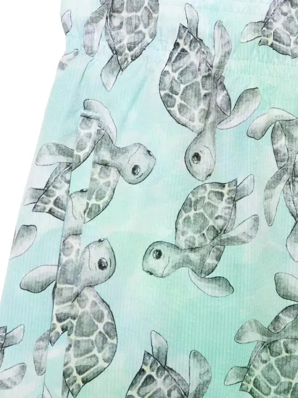 Emporio Armani Turtle Print Swim Shorts