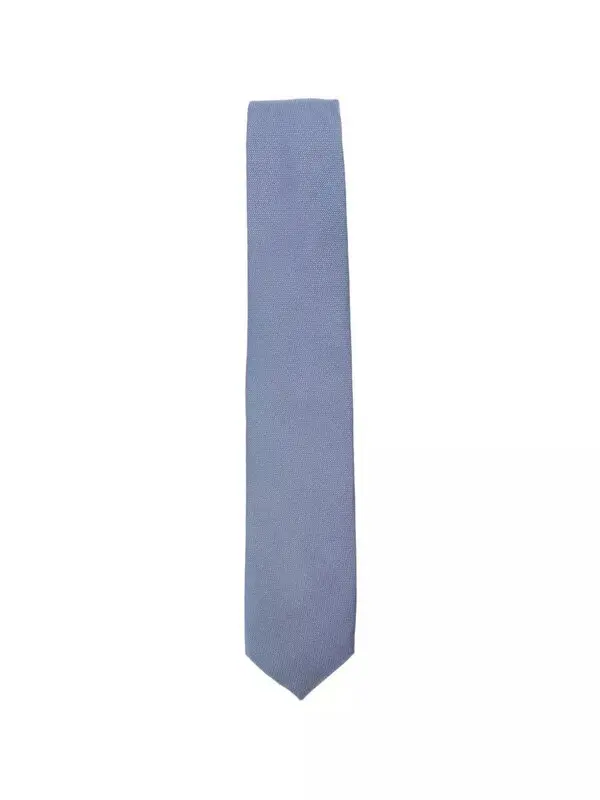 Corneliani Textured Neck Tie - Blue