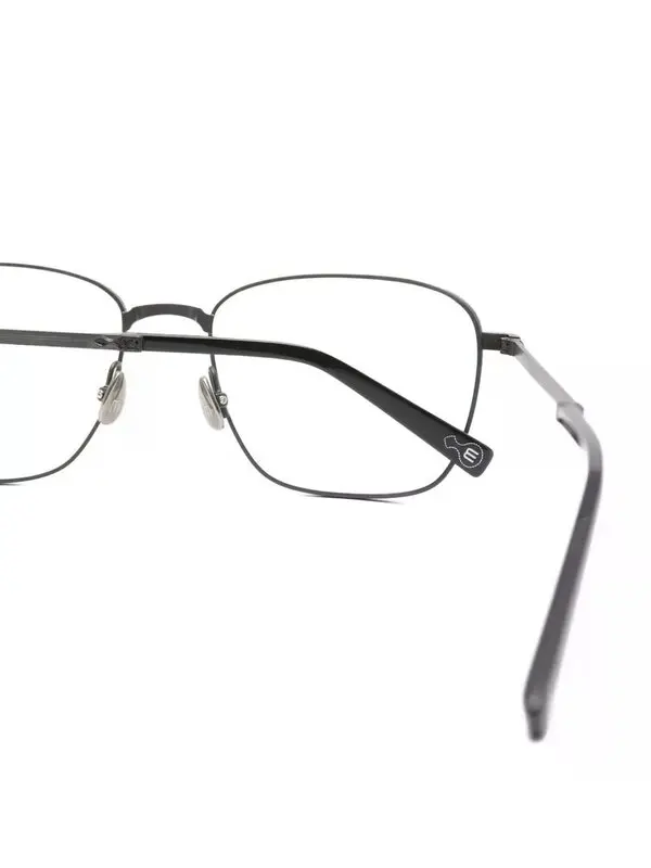 Matsuda Rectangle Eyeglasses - Grey