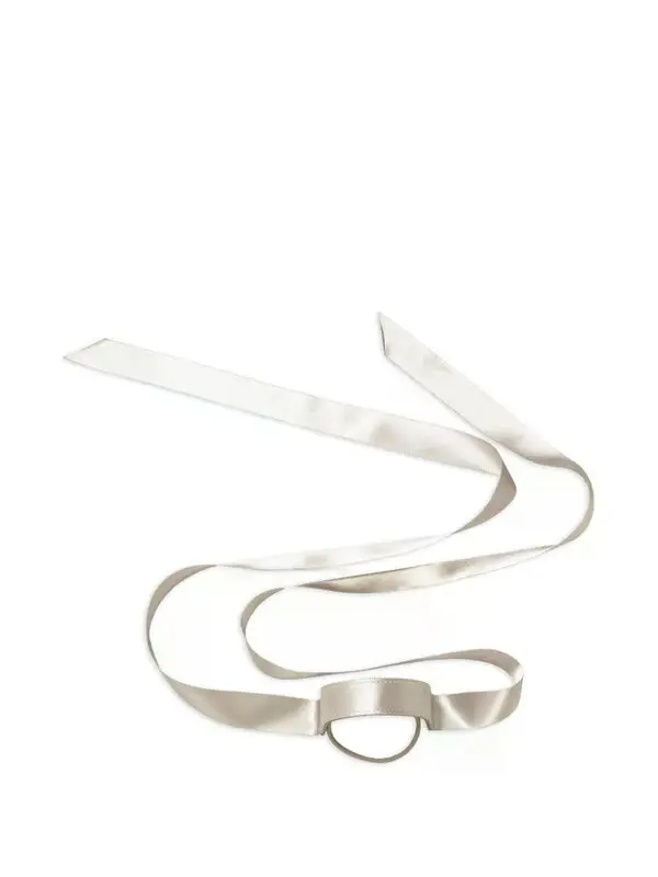 JENNIFER BEHR Belle Hair Ribbon - Neutrals