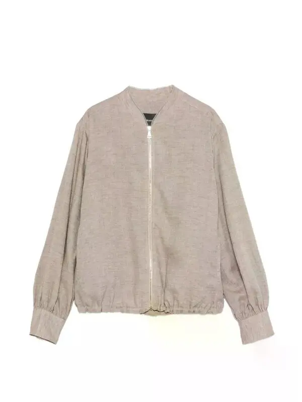 Fabiana Filippi Embellished Bomber Jacket - Neutrals