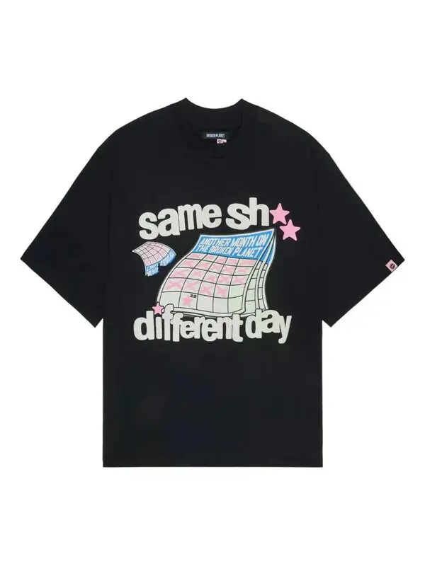 BROKEN PLANET Graphic-print T-shirt