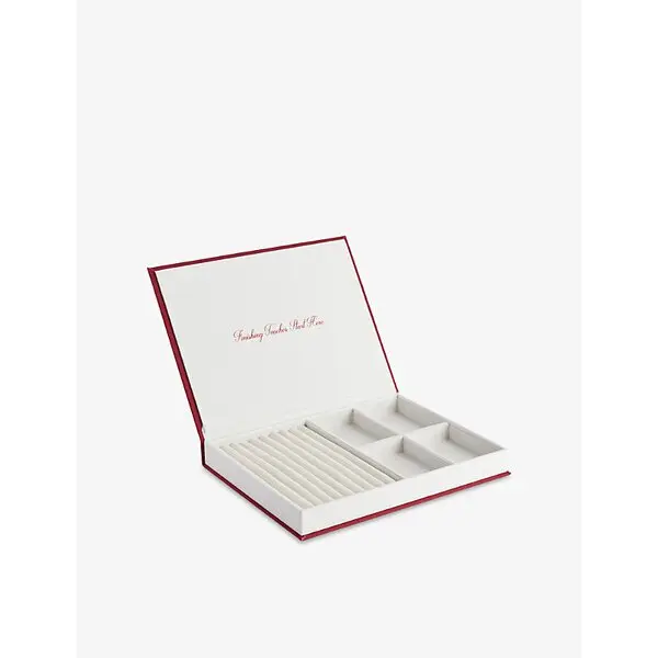 HEAVEN MAYHEM Book Box Vol 1 Cotton-canvas Jewellery Box - Red