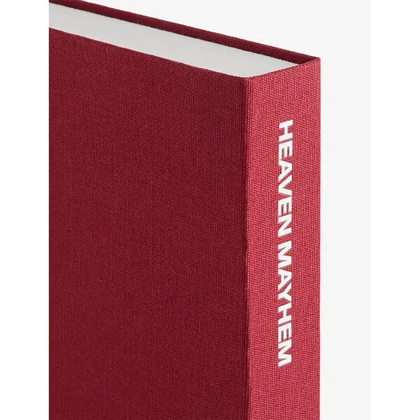 HEAVEN MAYHEM Book Box Vol 1 Cotton-canvas Jewellery Box - Red