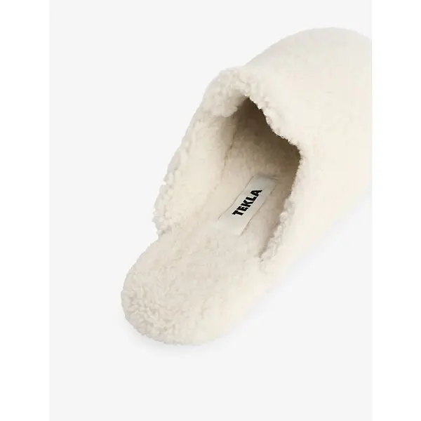 TEKLA Shearling Cushioned Slippers - Texas