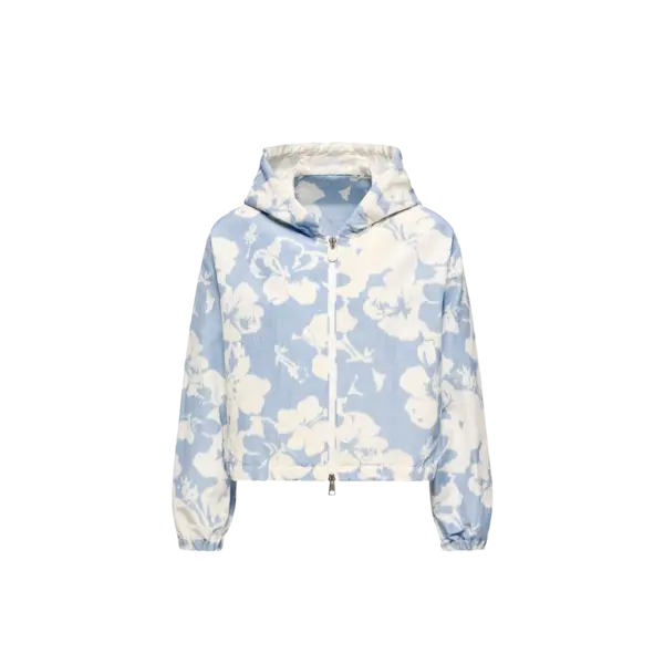 Moncler Noisetier Chiné Hooded Jacket - Multicolour