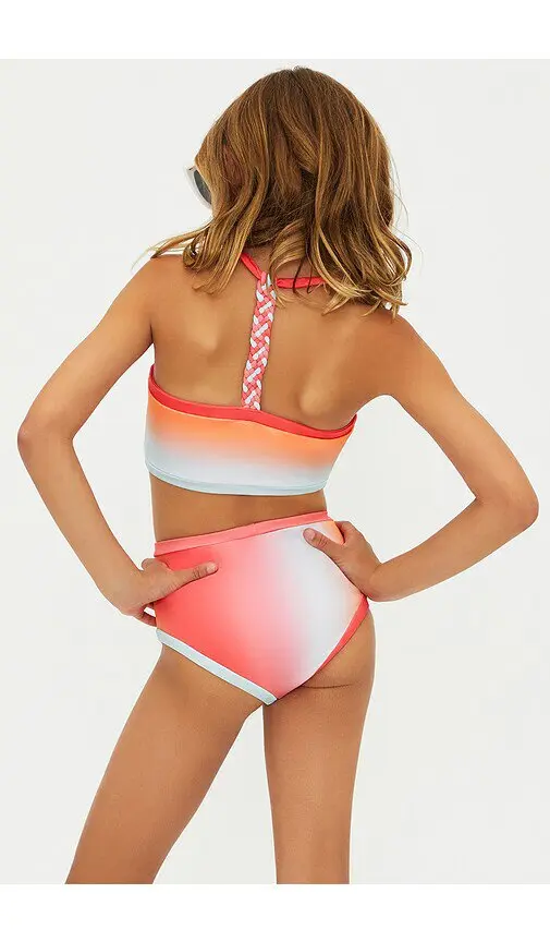 Beach Riot Two-piece Swim Set With Braided Racerback Strap
