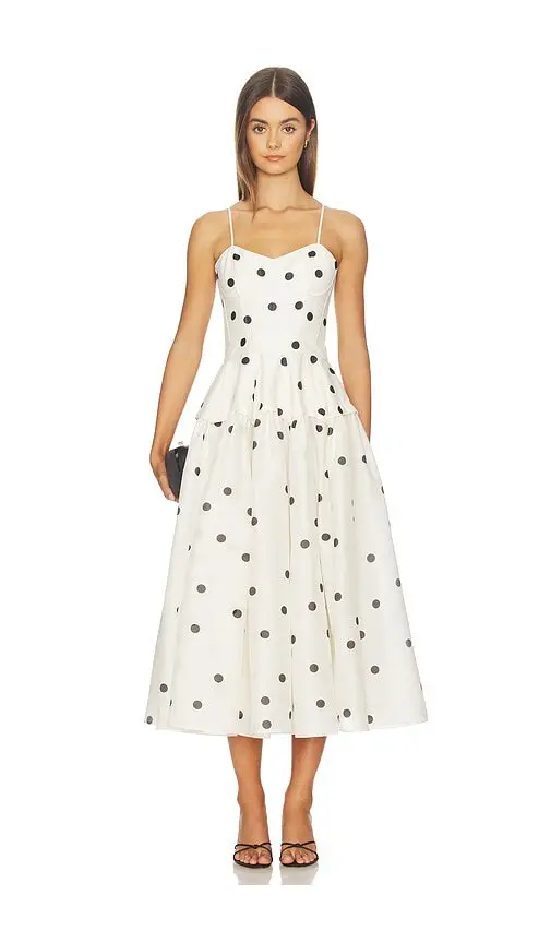 Alexis Parma Dress - Ivory