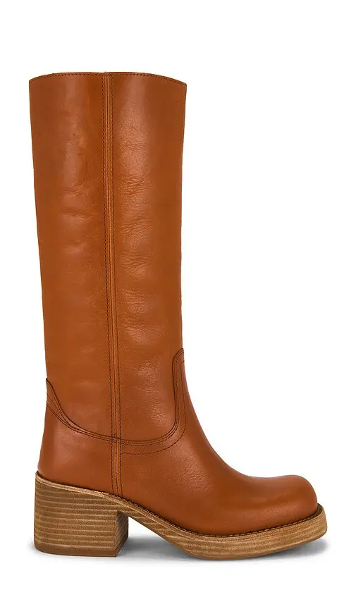 Jeffrey Campbell Reflect Mid Calf Boots - Brown