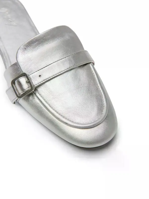 Marsèll Buckle-strap Metallic Mules