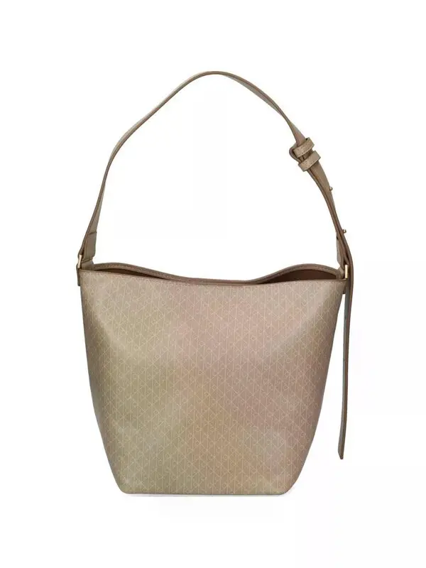 Calvin Klein All-over Patterned Shoulder Bag - Neutrals