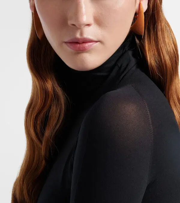 Alaïa Plated Brass Clip-on Earrings