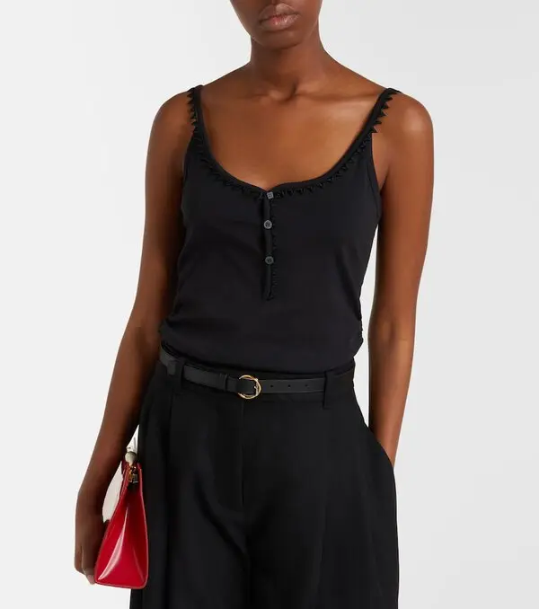 Jacquemus Cotton Clavela Tank Top