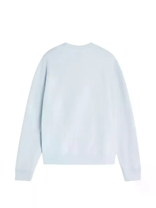 CAFÉ KITSUNÉ Logo-embroidered Sweatshirt