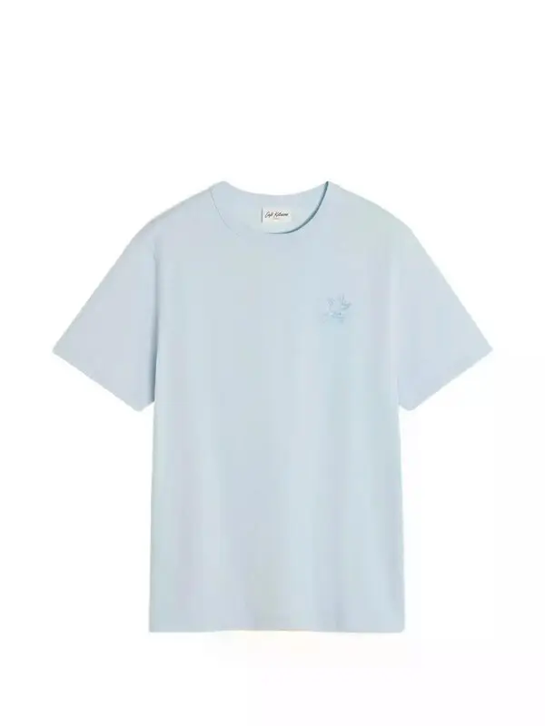 CAFÉ KITSUNÉ Barista Fox Relax Logo-embroidered T-shirt