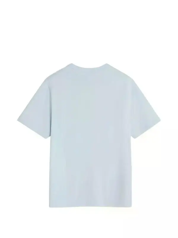 CAFÉ KITSUNÉ Barista Fox Relax Logo-embroidered T-shirt
