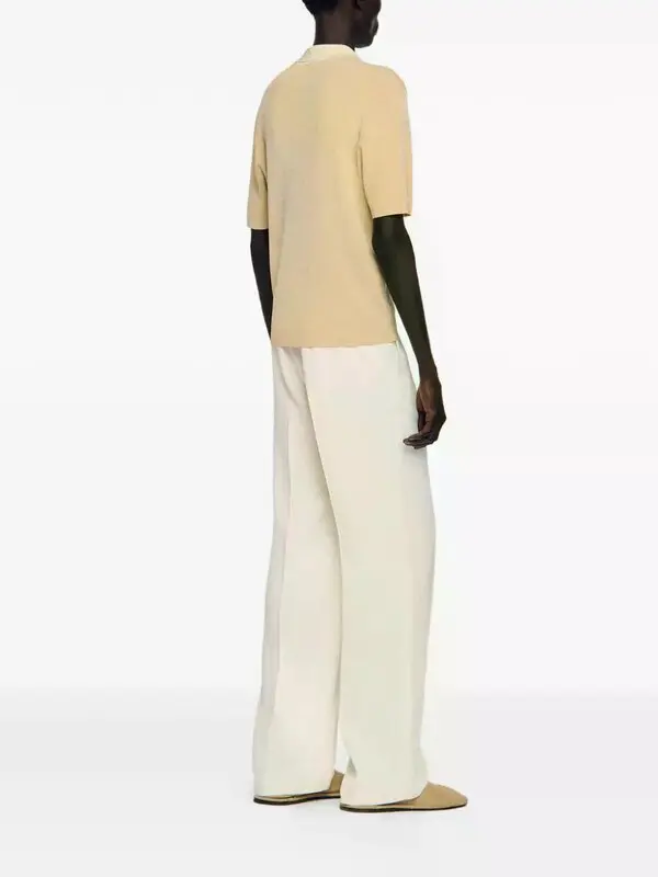 Sandro Two-tone Polo Shirt - Neutrals