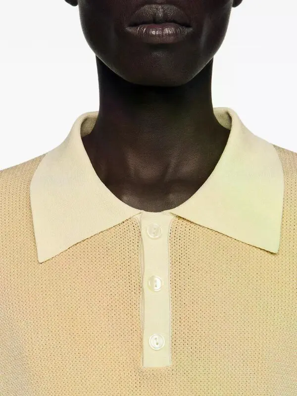 Sandro Two-tone Polo Shirt - Neutrals