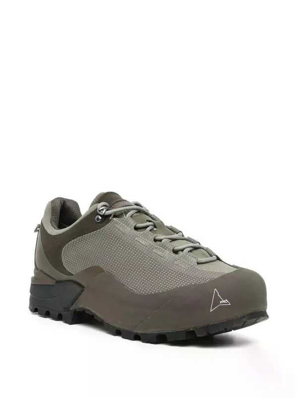 ROA Hida Low Trainers - Green
