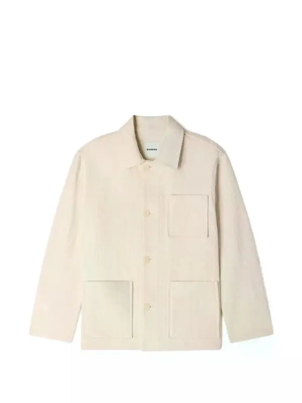 Sandro Cotton Worker Jacket