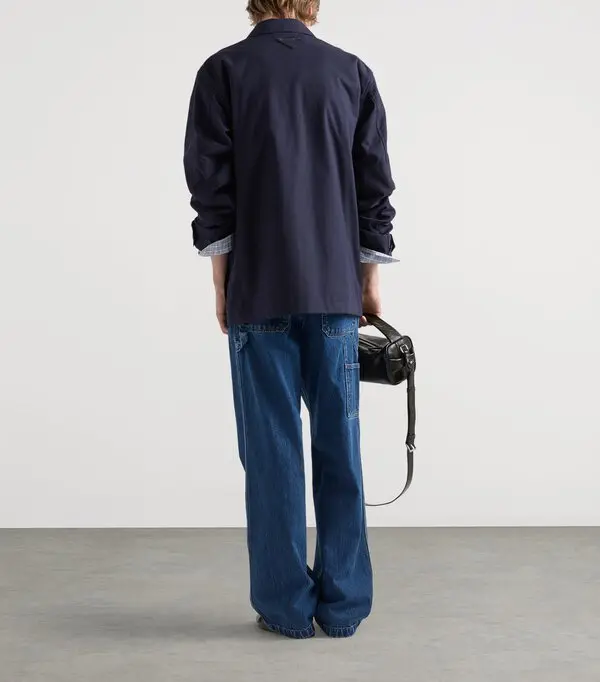Prada Cotton Safari Jacket - Blue