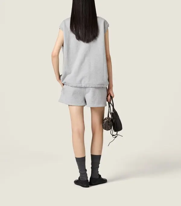 Miu Miu Cotton Fleece Gilet