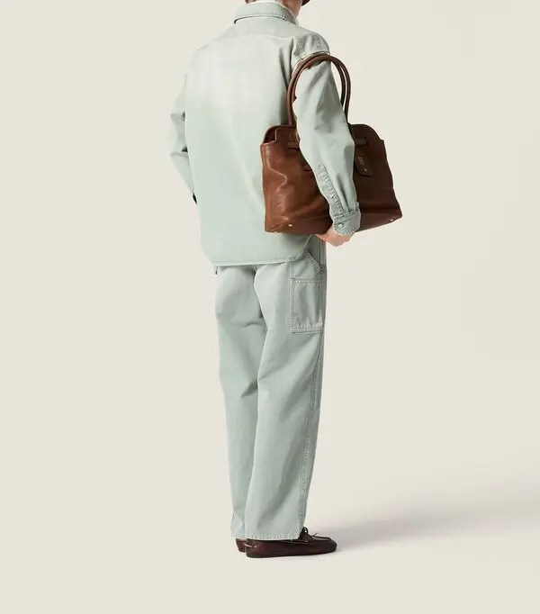 Miu Miu Cotton Ombré Relaxed Shirt
