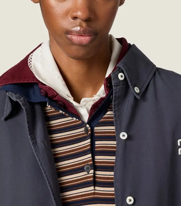 Miu Miu Shirt Jacket - Grey