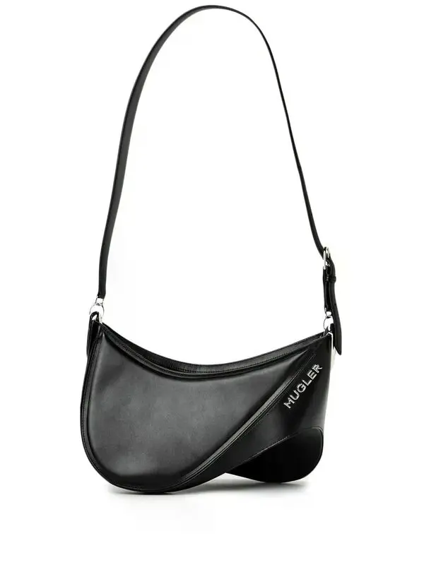 MUGLER Smooth Spiral Tote Bag